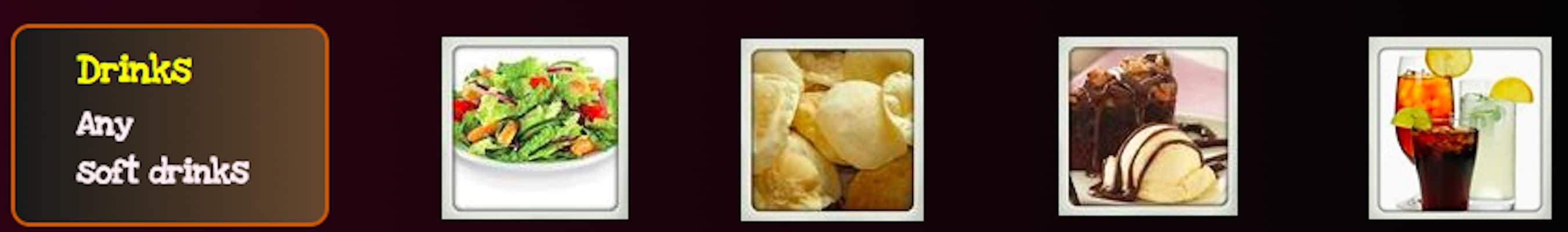 Menu at The Taprobane Castle restaurant, Kellyville