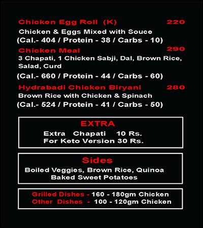 Menu at Fit Kitchen, Ahmedabad