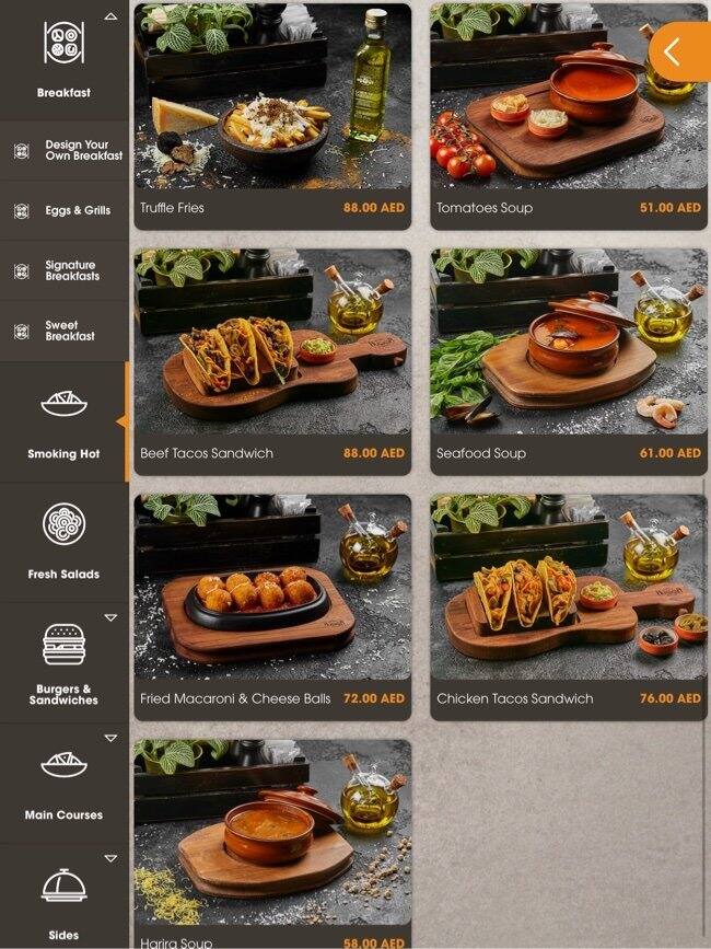 Menu at HuQQa Dubai Mall - Best Shisha Lounge & Turkish Restaurant ...