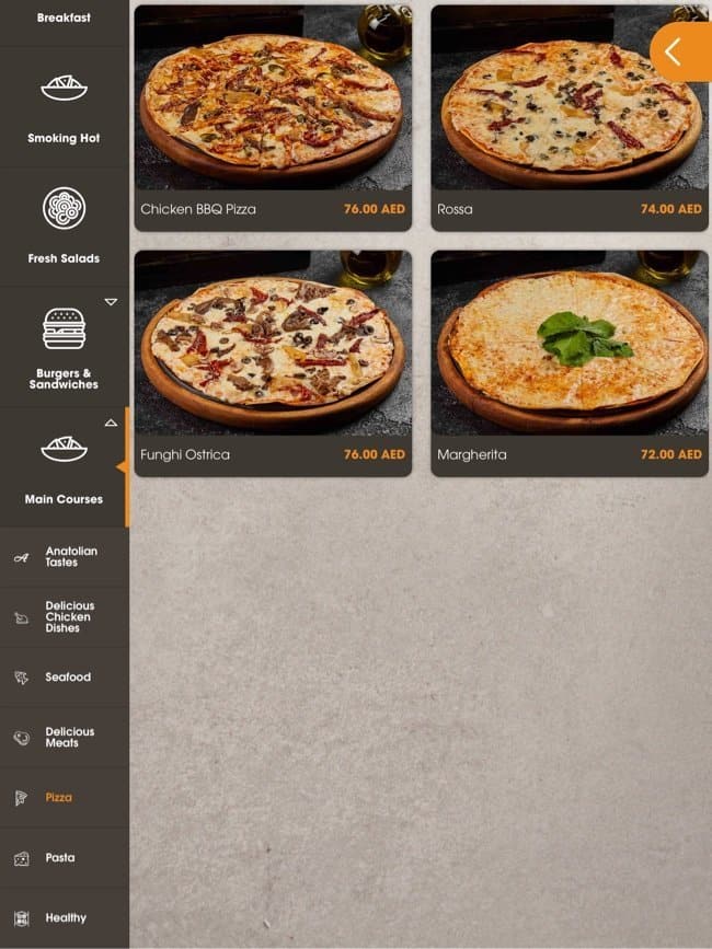 Menu at HuQQa Dubai Mall - Best Shisha Lounge & Turkish Restaurant ...