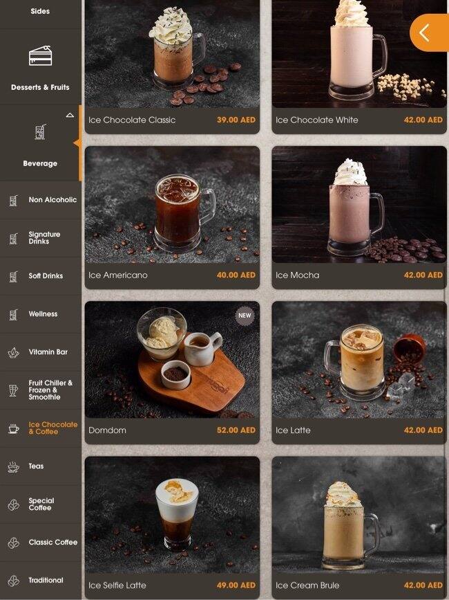 Menu at HuQQa Dubai Mall - Best Shisha Lounge & Turkish Restaurant ...