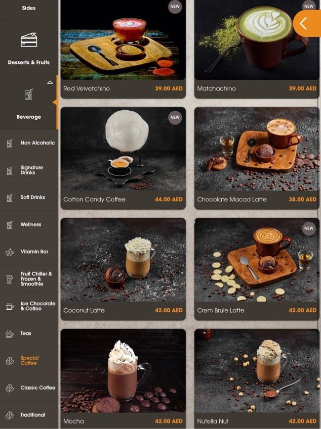 Menu at HuQQa Dubai Mall - Best Shisha Lounge & Turkish Restaurant ...