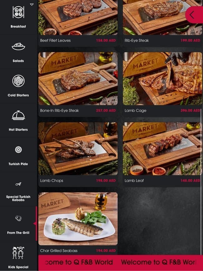 Menu at HuQQa Dubai Mall - Best Shisha Lounge & Turkish Restaurant ...