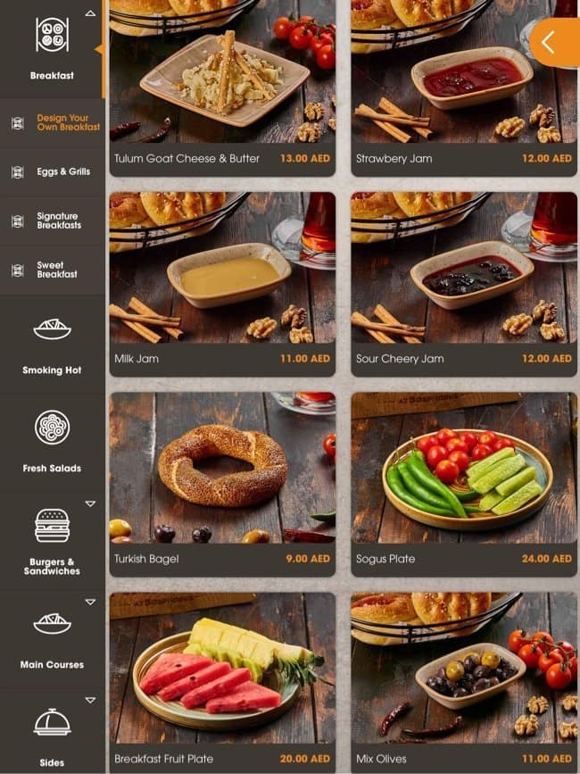 Menu at HuQQa Dubai Mall - Best Shisha Lounge & Turkish Restaurant ...