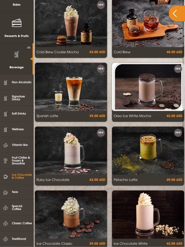 Menu at HuQQa Dubai Mall - Best Shisha Lounge & Turkish Restaurant ...