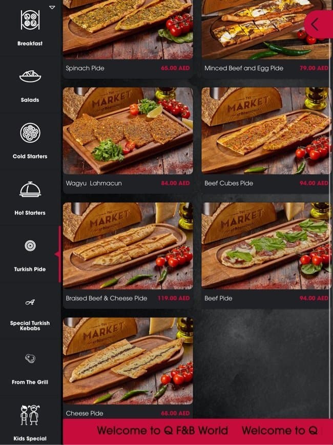 Menu at HuQQa Dubai Mall - Best Shisha Lounge & Turkish Restaurant ...