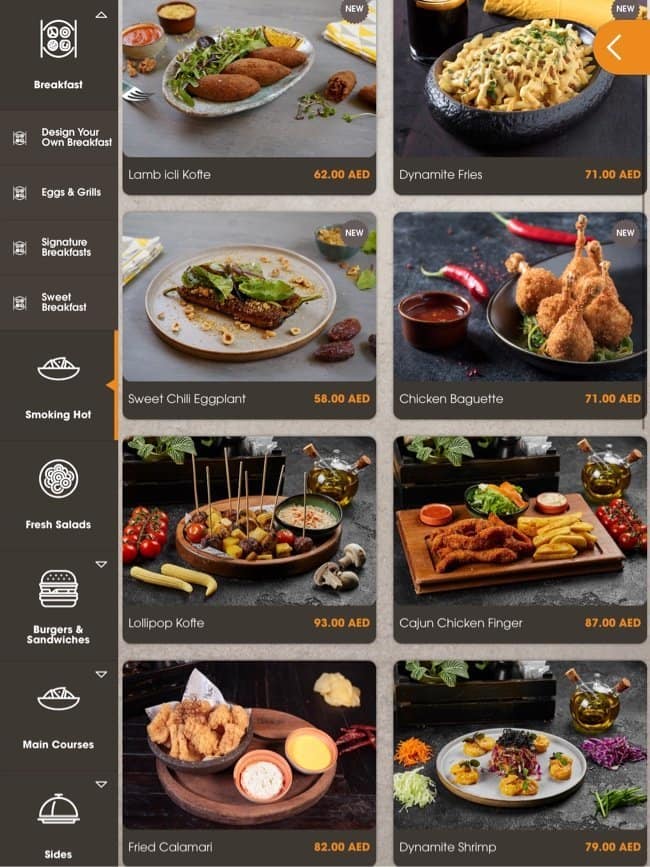 Menu at HuQQa Dubai Mall - Best Shisha Lounge & Turkish Restaurant ...
