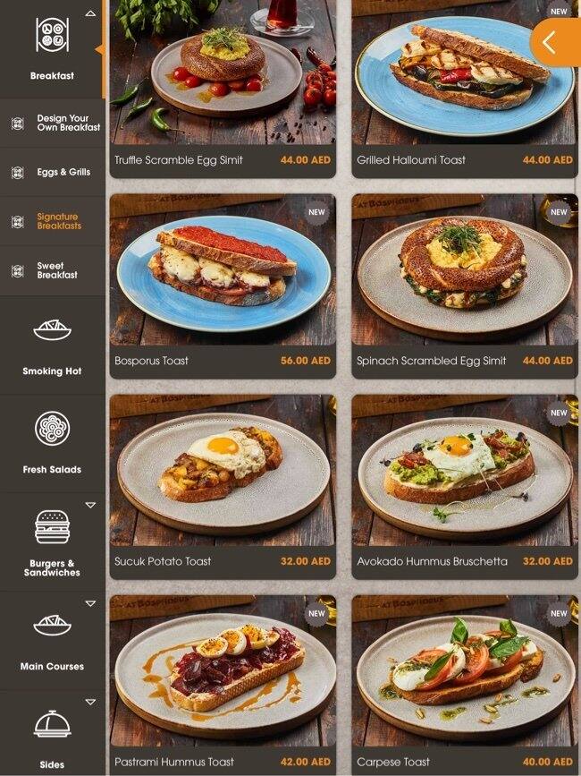 Menu at HuQQa Dubai Mall - Best Shisha Lounge & Turkish Restaurant ...