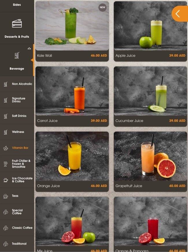 Menu at HuQQa Dubai Mall - Best Shisha Lounge & Turkish Restaurant ...