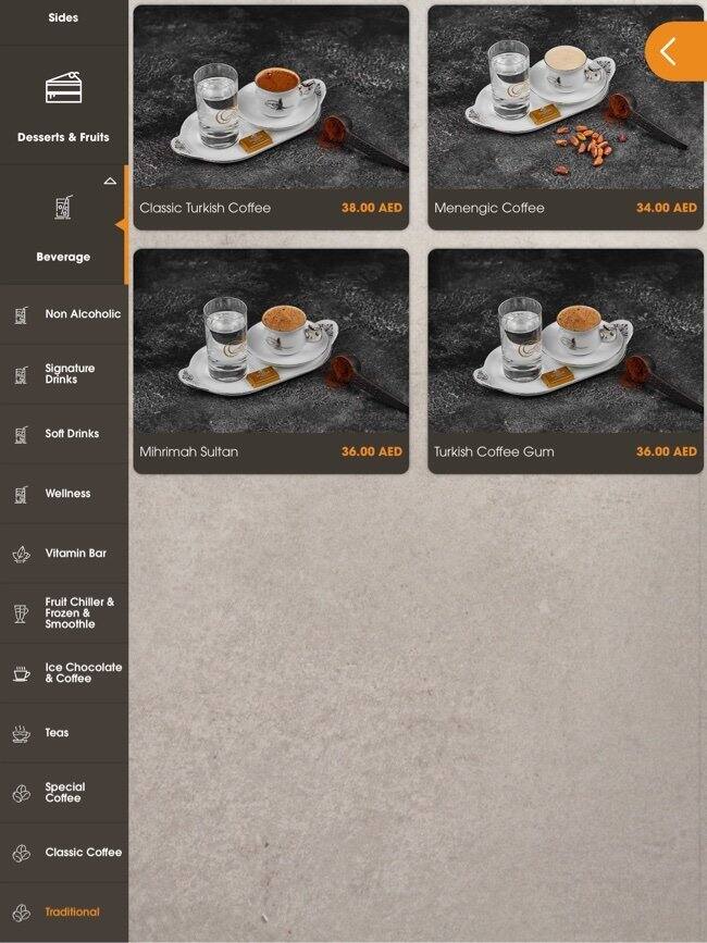 Menu at HuQQa Dubai Mall - Best Shisha Lounge & Turkish Restaurant ...