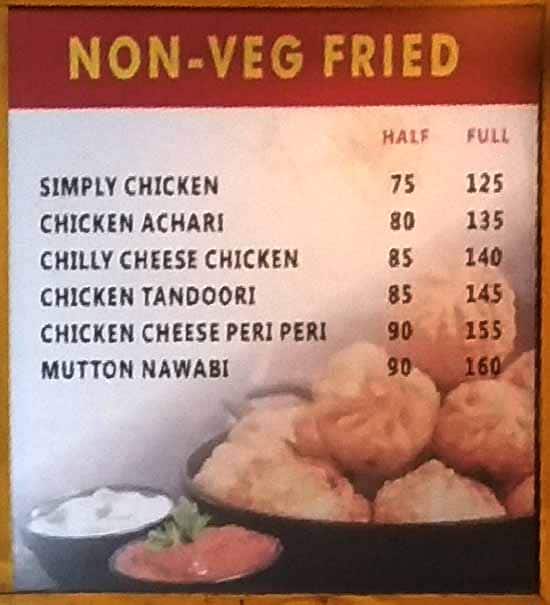 Menu at The Appetite momos, Thane, Opp ICICI Bank