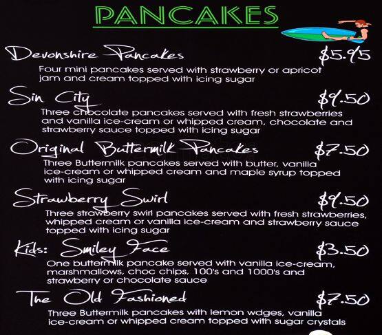 Menu at Yoghurt Shak desserts, Campbelltown