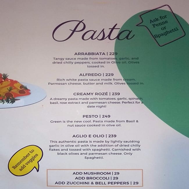 Menu at #Stories Library Cafe, Chennai