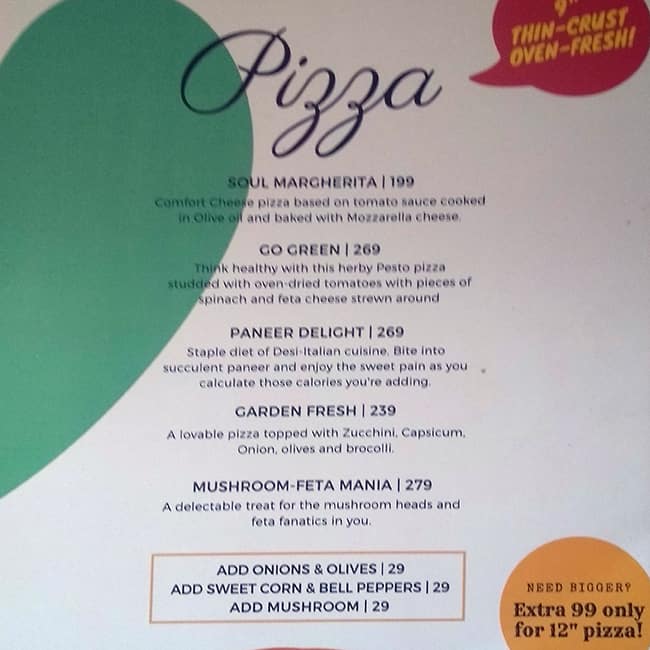 Menu at #Stories Library Cafe, Chennai