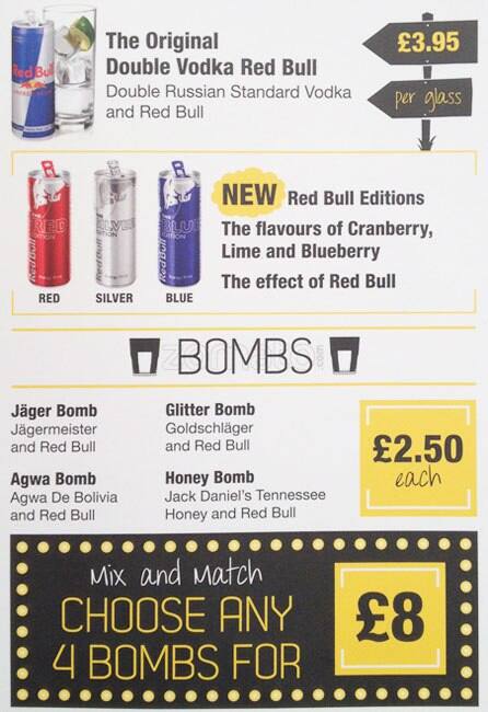 Menu at The Enkel Arms pub & bar, London