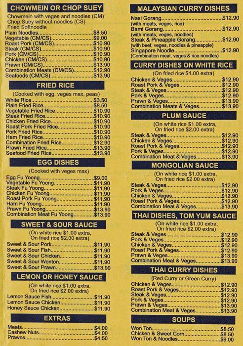 Blue Chip Takeaways Menu,Menú para Blue Chip Takeaways, Huapai ...