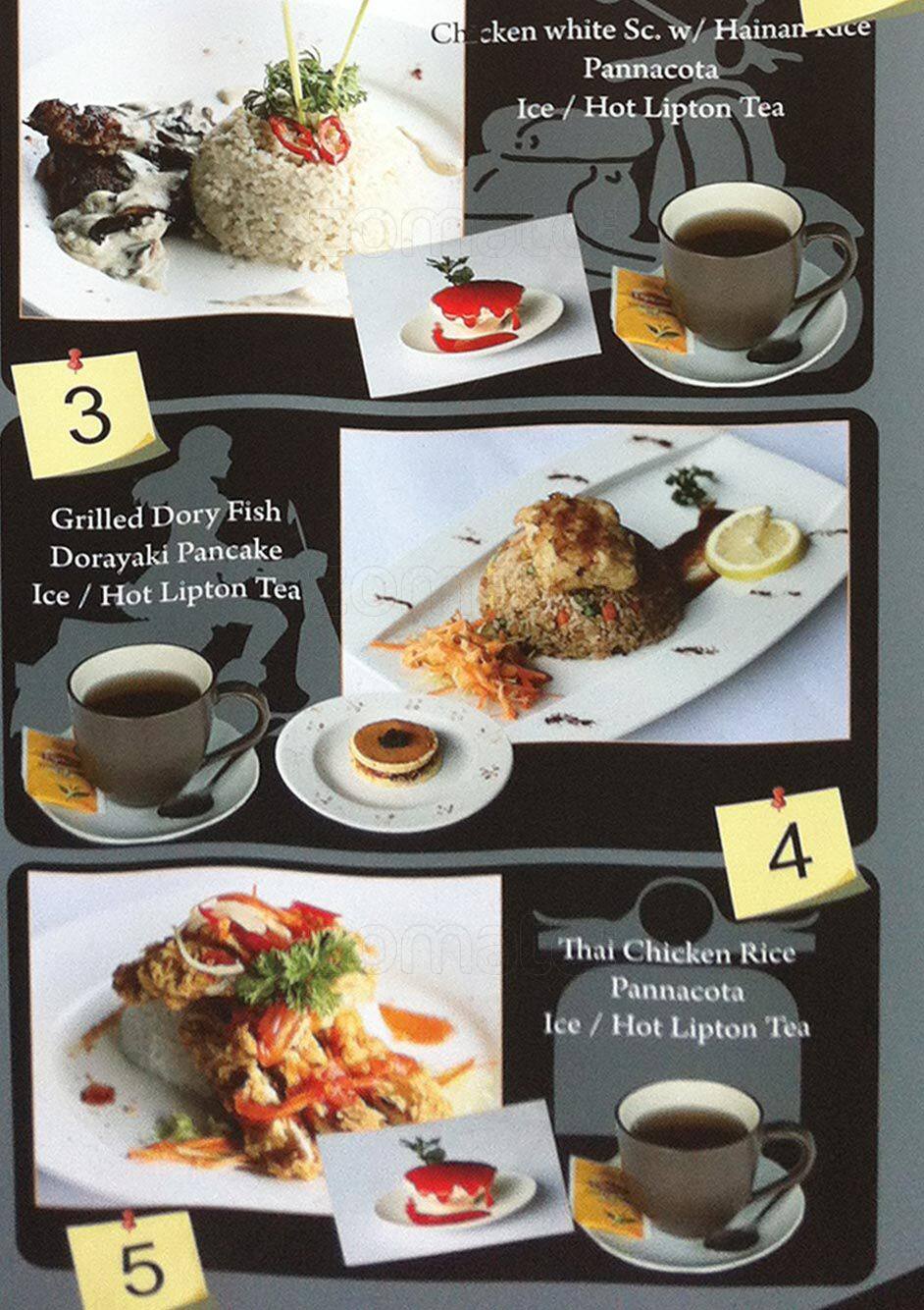 Menu at Sushi Naga restaurant, South Tangerang, Jalan Letnan Sutopo