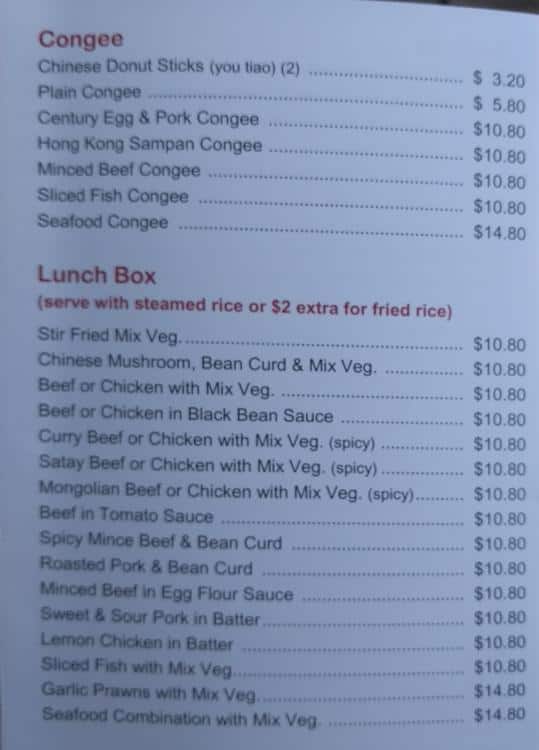 Menu at C-CULTURE restaurant, Preston