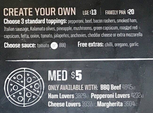 Menu at Pizza Hut Strathpine pizzeria, Strathpine, 454-458 Gympie Rd