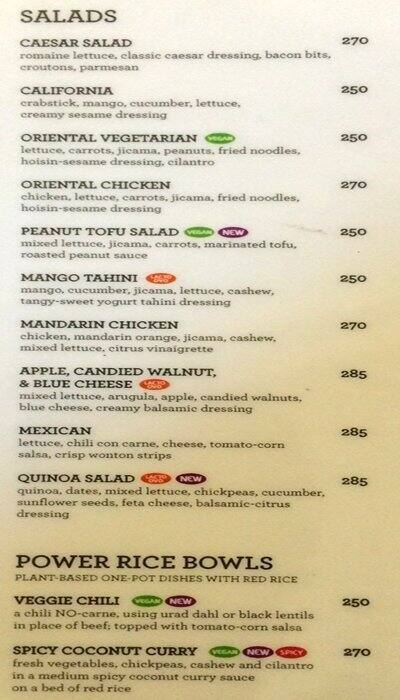 Menu at Cafe Georg, Cebu City, Ground Floor MLD Building