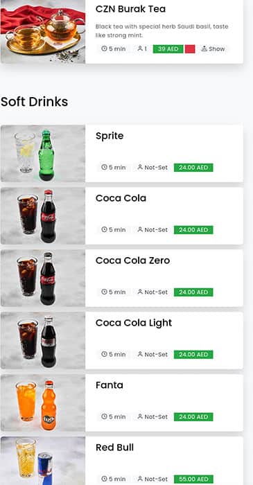 Menu at CZN Burak Dubai restaurant, Dubai, Boulevard Point - Sheikh ...