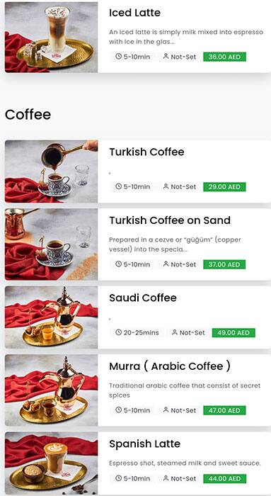 Menu at CZN Burak Dubai restaurant, Dubai, Boulevard Point - Sheikh ...