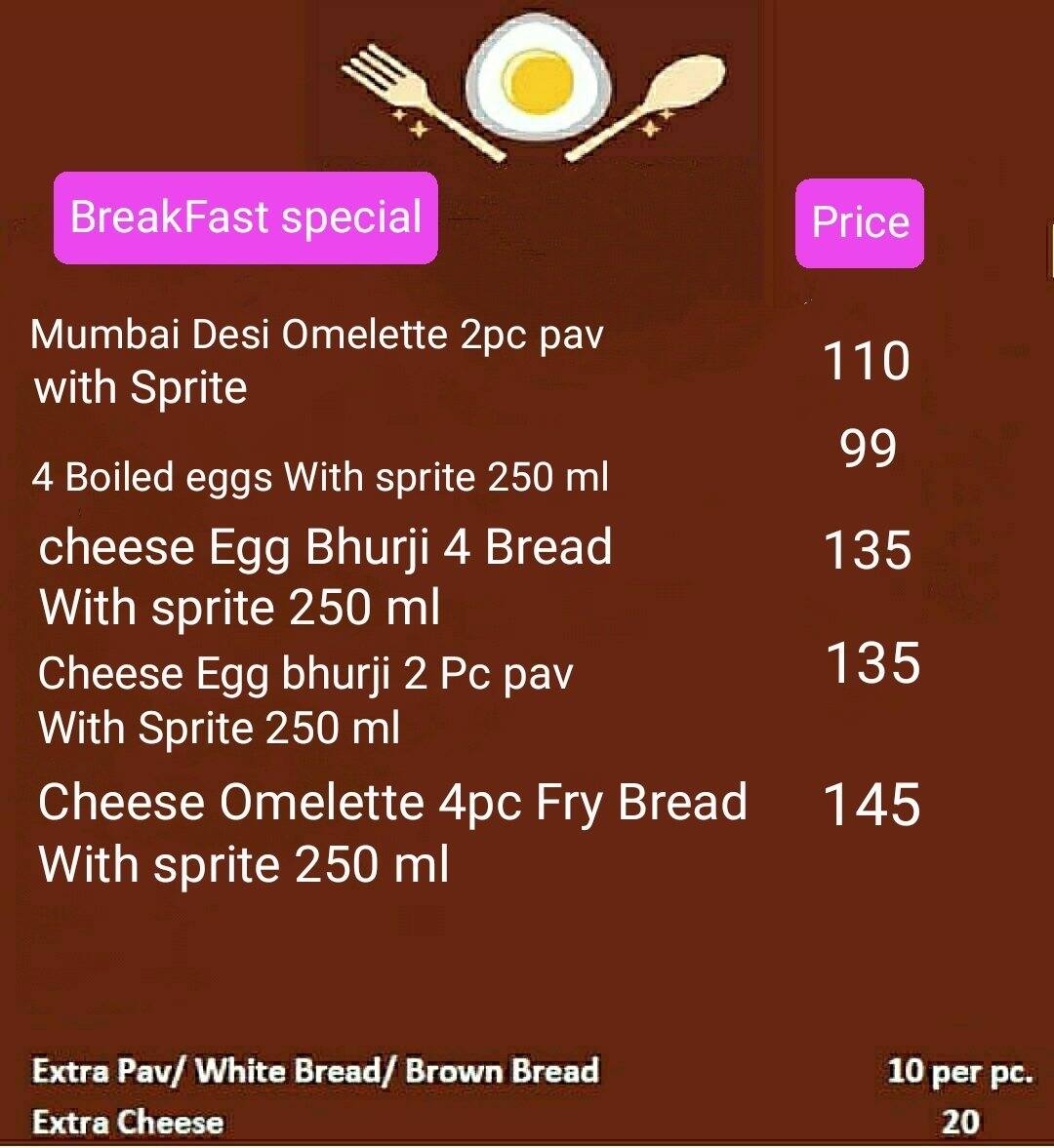 Menu of Fresh Food Kitchen, Kurla, Mumbai