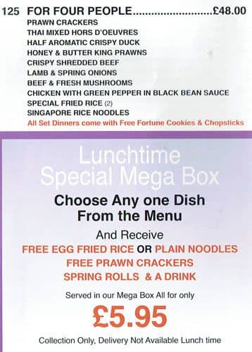 Menu at Ickenham Rendezvous restaurant, Uxbridge, 95 High Rd