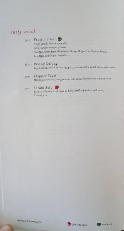 Tesate a Jakarta: Foto del Menu con Prezzi - Zomato Indonesia