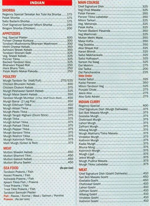 Regency Restaurant & Bar, Near Andheri East Station, Mumbai - Zomato