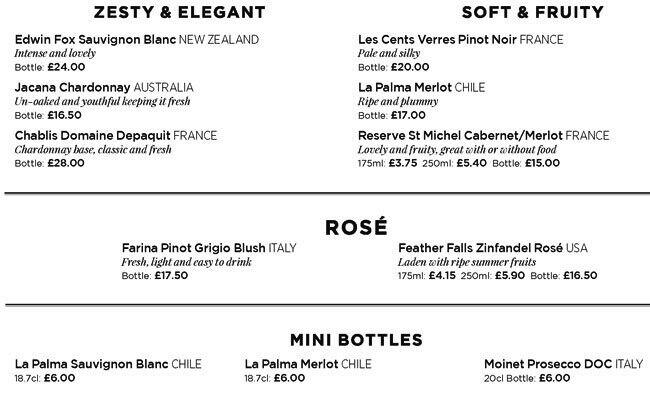 Menu at The Builders Arms pub & bar, Croydon, 65 Leslie Park Road