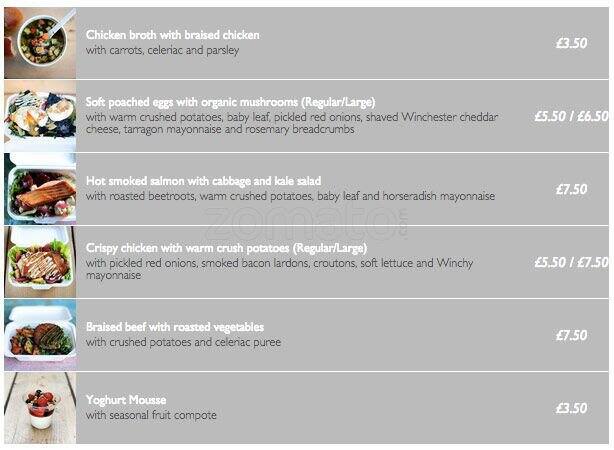Street Kitchen Menu, Menu for Street Kitchen, City of London, London ...