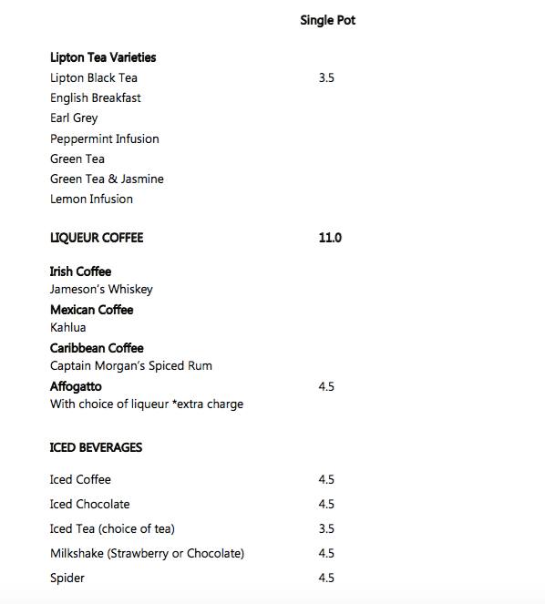 Menu at The Courthouse Hotel pub & bar, Bacchus Marsh