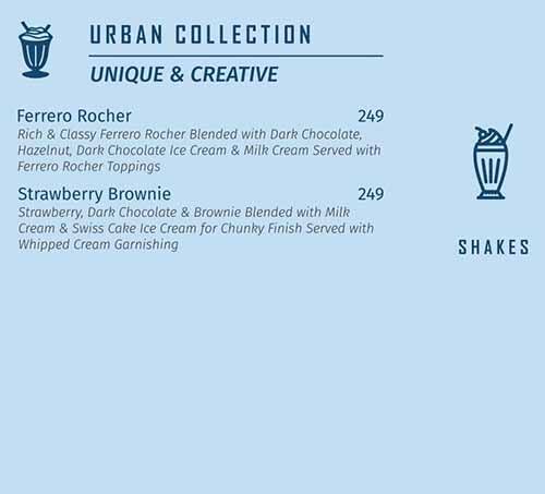 Menu at Elysian: The Bistro Lounge, Vadodara