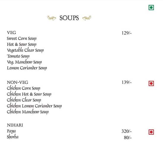 Menu of Lavish Family Restaurant, Nagole, Hyderabad