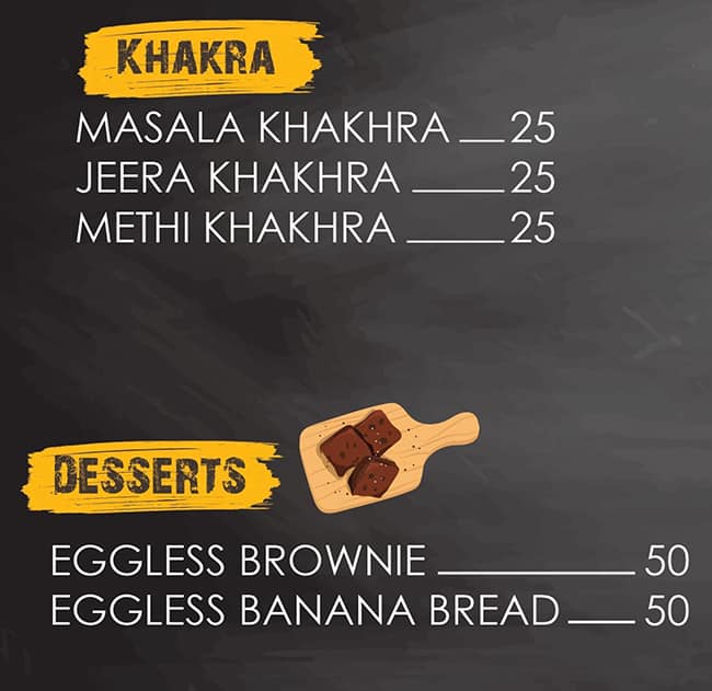 Menu at Chai Waale, Chennai, X792+88V