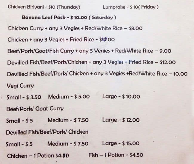 Menu at Lion Bake House & Food restaurant, Dandenong