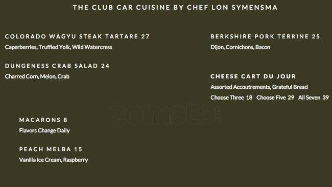 Cooper Lounge Menu, Menu for Cooper Lounge, LoDo, Denver - Urbanspoon ...