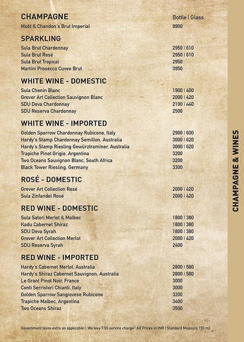 URU Brewpark Menu, Menu for URU Brewpark, JP Nagar, Bangalore - Zomato