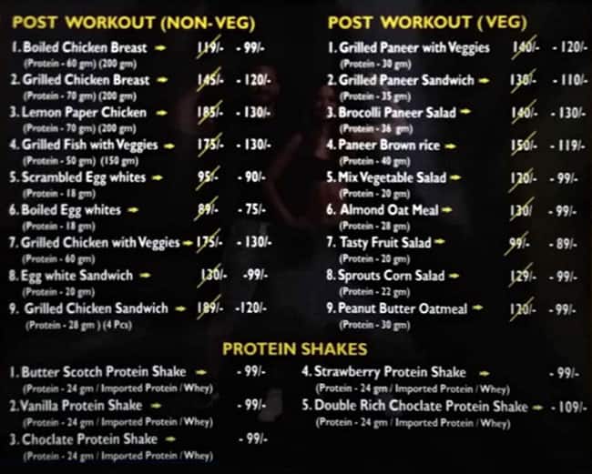 Menu of Smart Food Hut, Alambagh, Lucknow