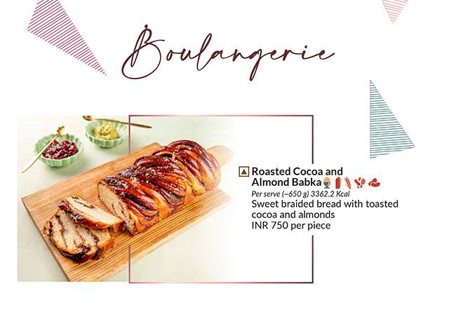 Menu at Nutmeg, Kolkata