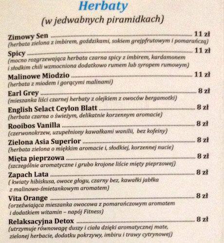 Menu at Cukiernia Saska desserts, Warsaw, Saska 105