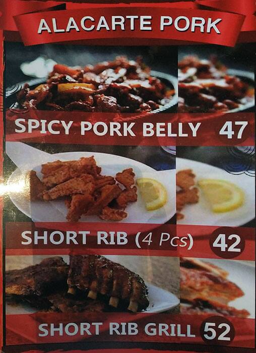Menu at Ichiro Ramen restaurant, West Jakarta, lippo mall puri