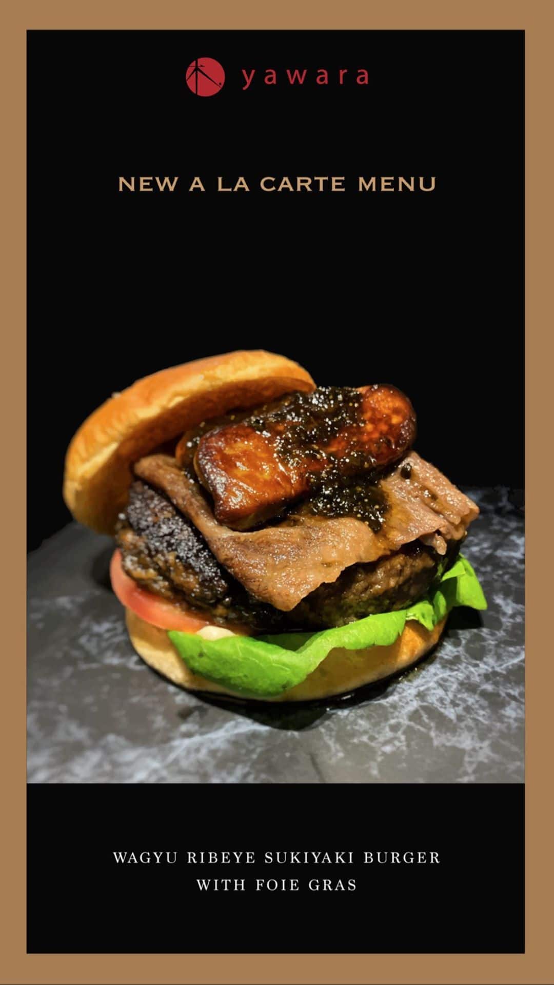 Menu at Yawara Private Dining restaurant, Jakarta