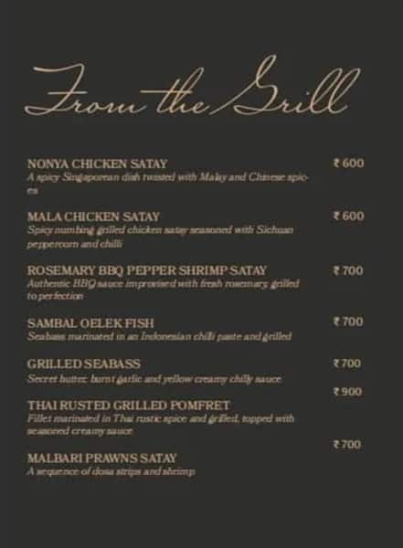 Menu of Di Mora, Dhole Patil Road, Pune