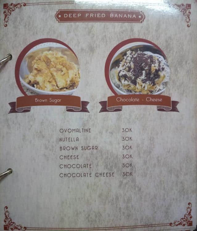 Menu at The Hidden Cafe, Jakarta, Apartment Sudirman Park B/GF/06 (main ...