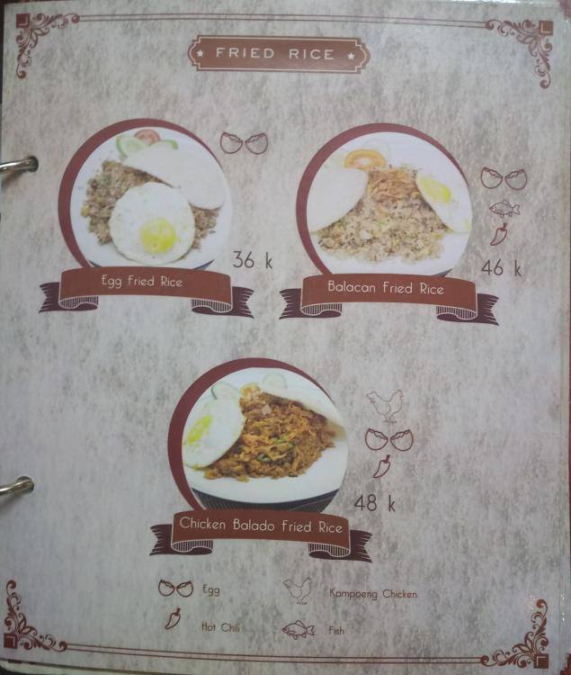 Menu at The Hidden Cafe, Jakarta, Apartment Sudirman Park B/GF/06 (main ...
