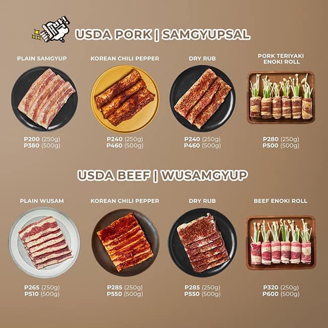 Menu at Mr. Korea Glorietta 3 restaurant, Makati, Glorietta 3