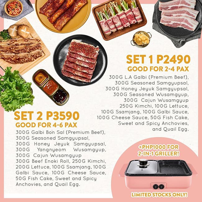 Menu at Mr. Korea Unlimited BBQ, Taguig, Market Market Service Road