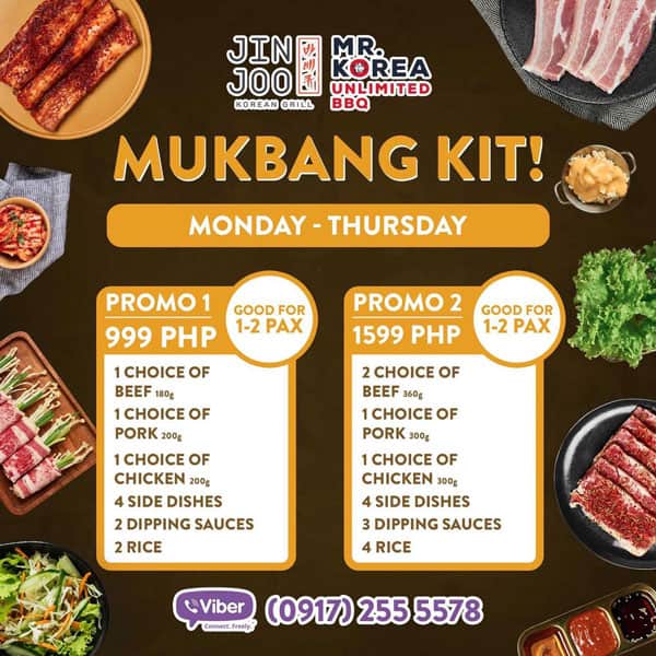 Menu at Mr. Korea Unlimited BBQ, Taguig, Market Market Service Road